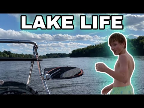 Having A Blast On The Lake | Lake Life - YouTube