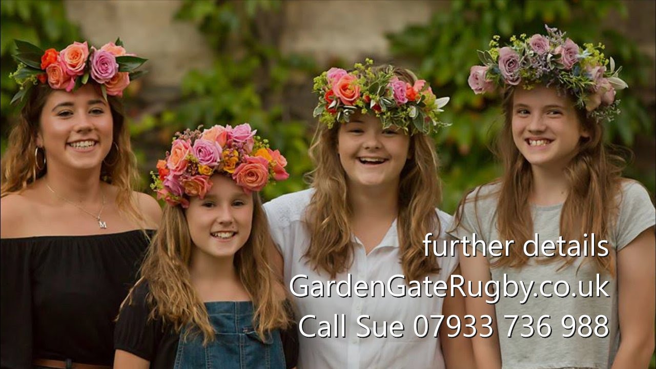 Making Flower Crowns at Rugby School - YouTube