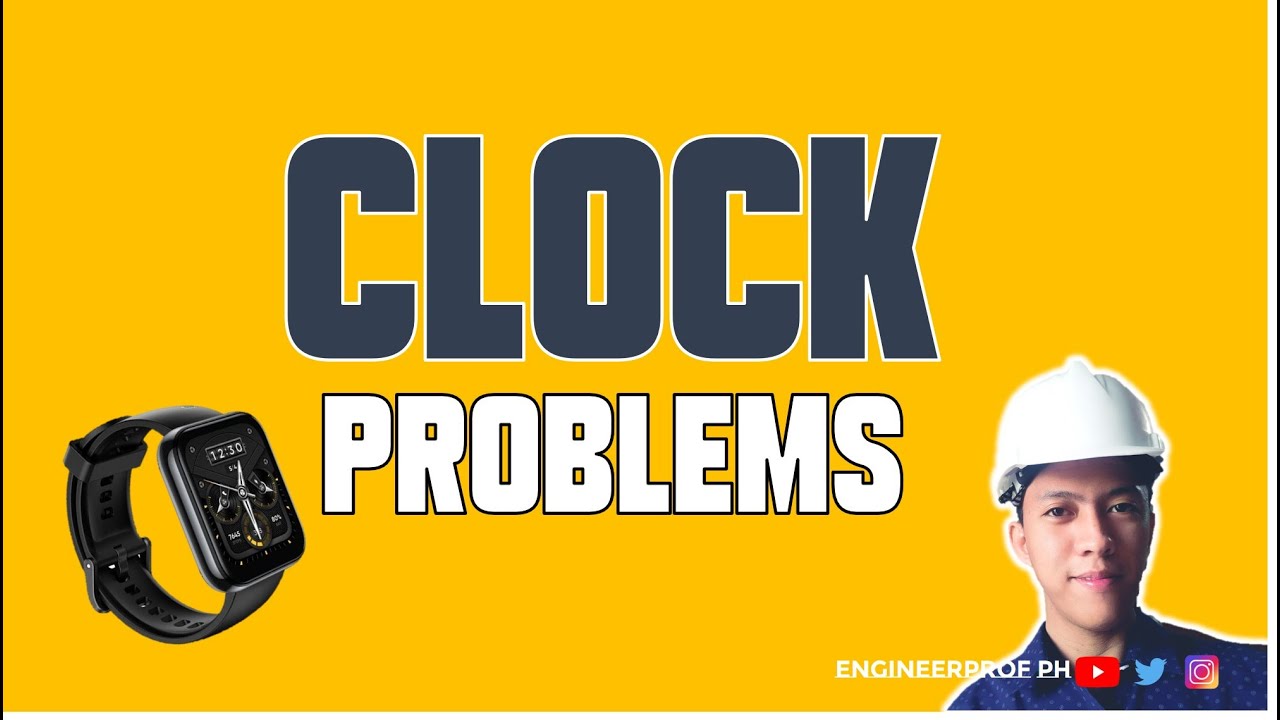 CLOCK PROBLEM ALGEBRA YouTube CLOCK PROBLEM ALGEBRA YouTube