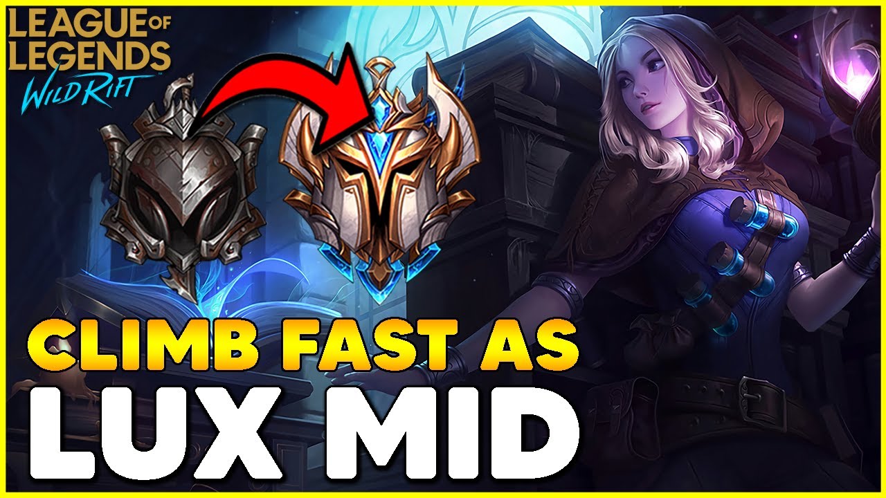 Lux Mid Wild Rift Full Ranked Gameplay + Tips and Tricks - YouTube