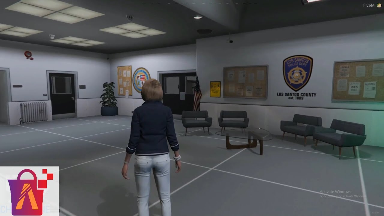 FiveM White PD Map Preview | FiveM Sell - YouTube