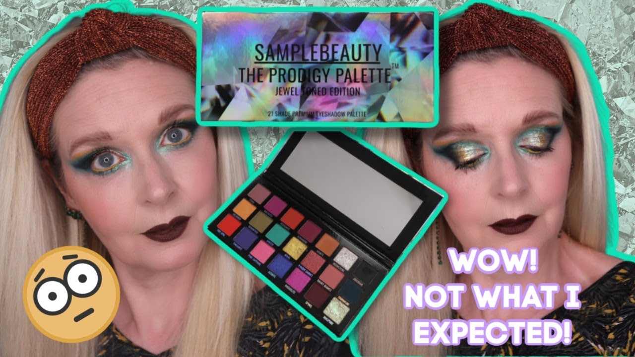 SAMPLE BEAUTY The Prodigy Palette - New!! | 1st Impressions & tutorial ...