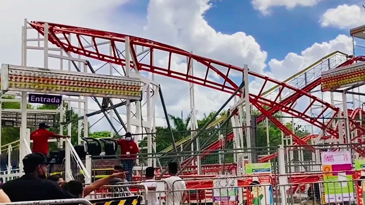 MONTAÑA RUSA “MAGIC COASTER" (Atracciones Roca)🎢 - YouTube