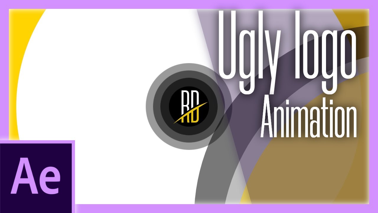 Just an Ugly Logo Animation | After Effects - YouTube