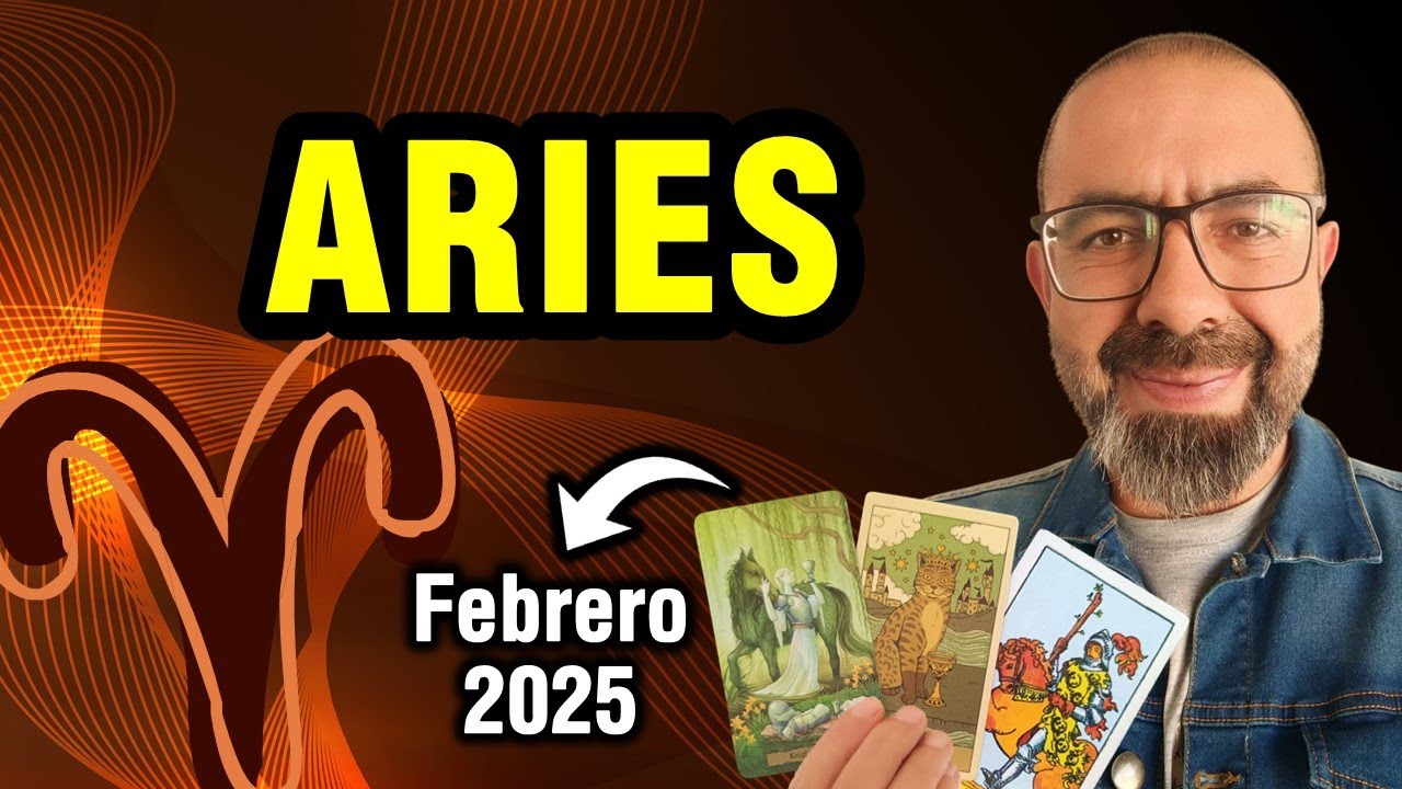 Aries ♈️ ¡FEBRERO de BUENA RACHA! 🍀🌈 Felicidad en el horizonte 🔮 TAROT ...