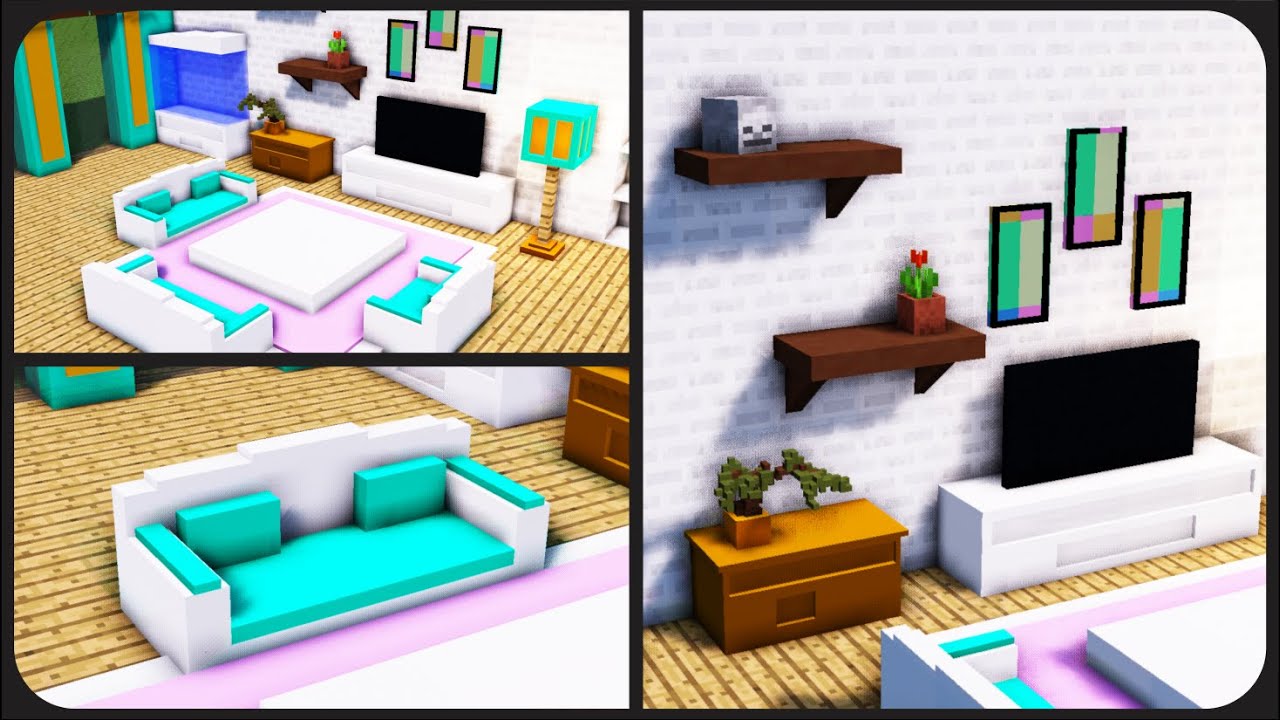 ruang tamu - Membuat Kreasi Unik Ruang Tamu Tapi Blocknya KECIL BANGET ...