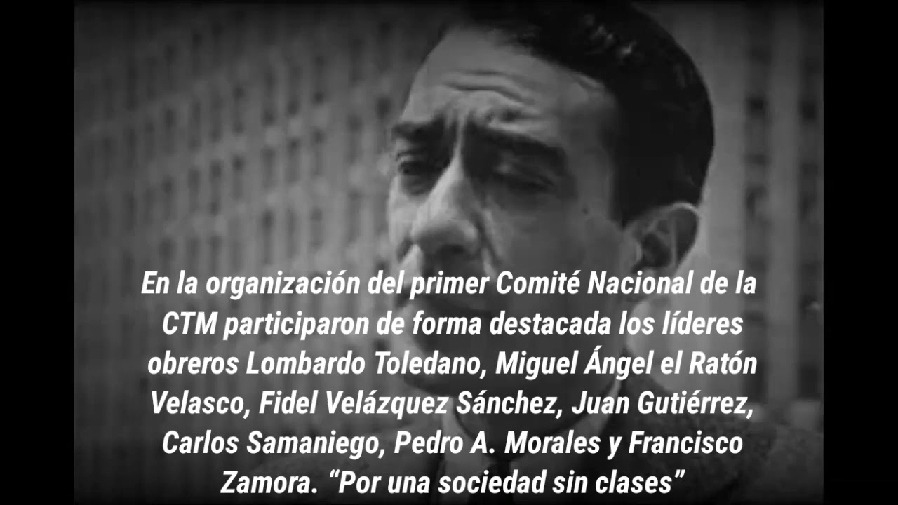 Movimiento obrero en México (1936). - YouTube