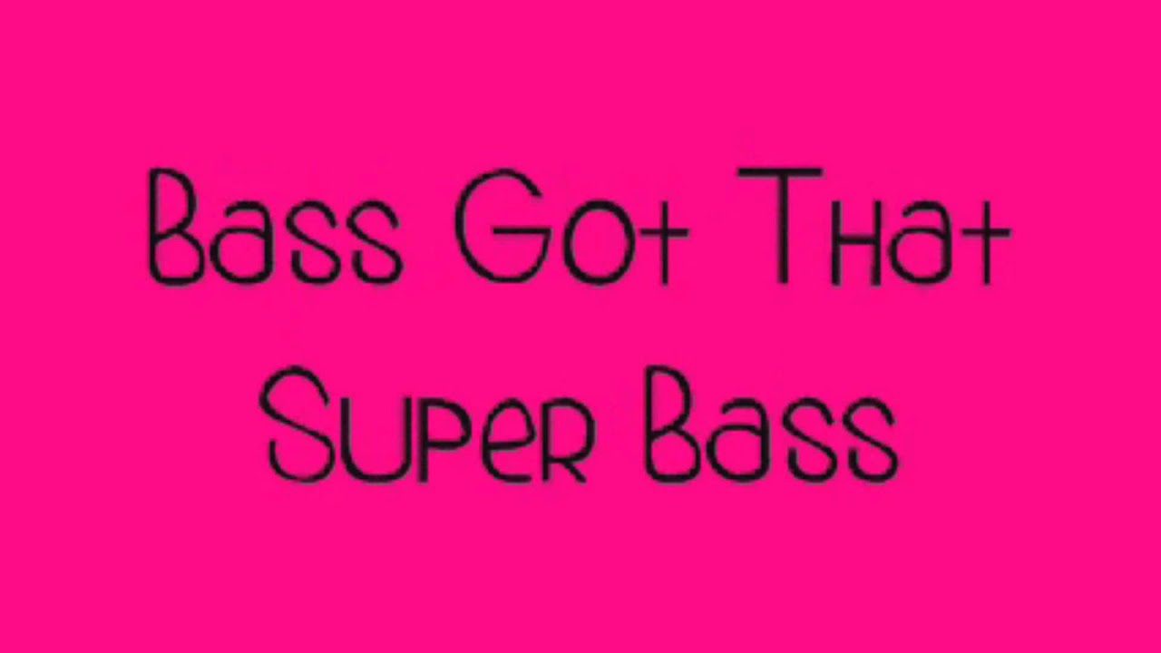 Nicki Minaj - Super Bass Lyrics - YouTube