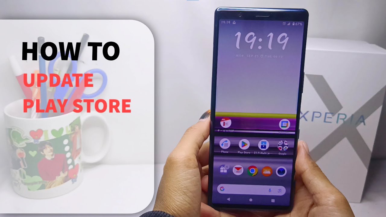 How To Update Play Store On Sony Xperia - YouTube