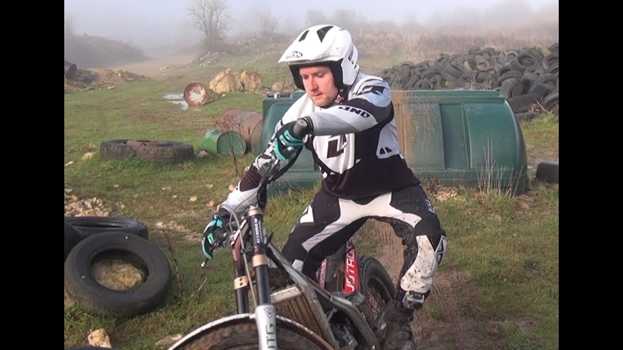 Trials Motorcycle Obstacle Practice with Slow Motion & Gopro Footage HD ...