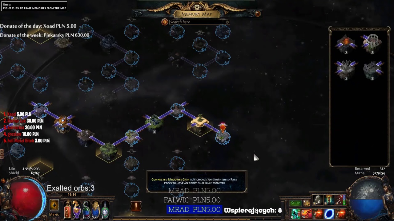 @Kaplik Path of Exile! / #Synthesis / Shattering Steel :-) / Start Poe ...
