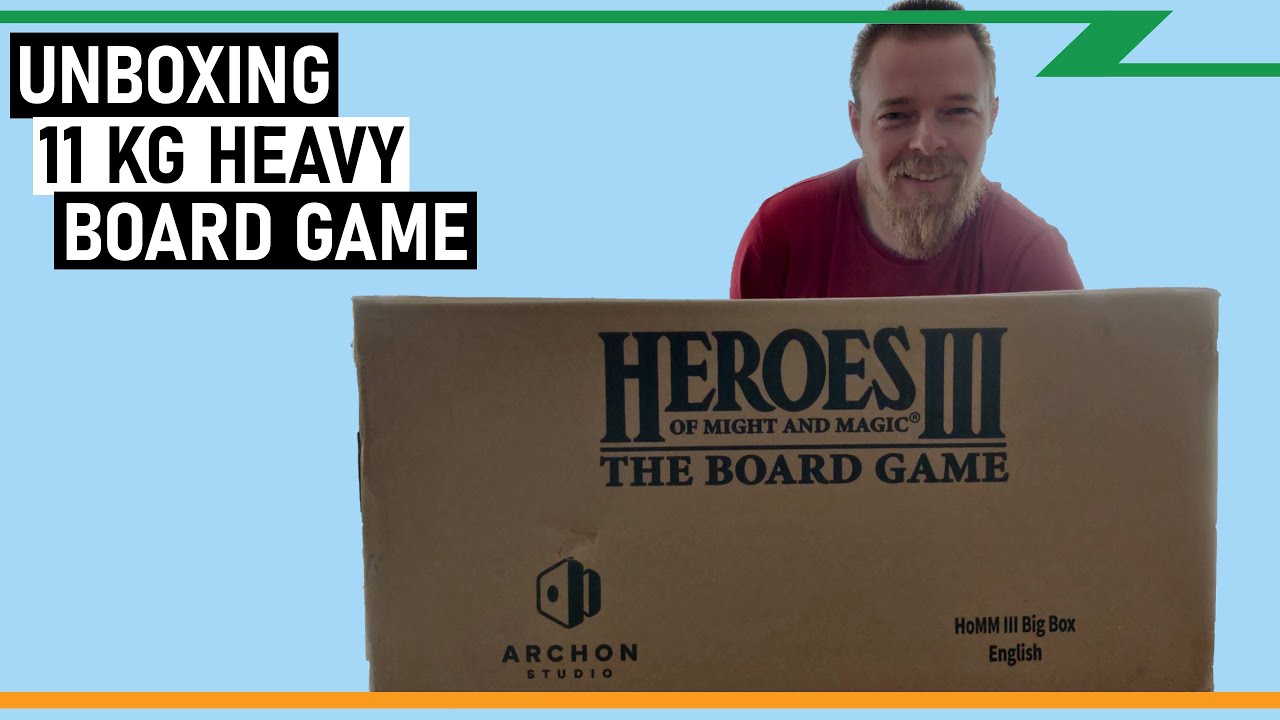 Unboxing Heroes of Might and Magic III - Epic Adventures Await! - YouTube