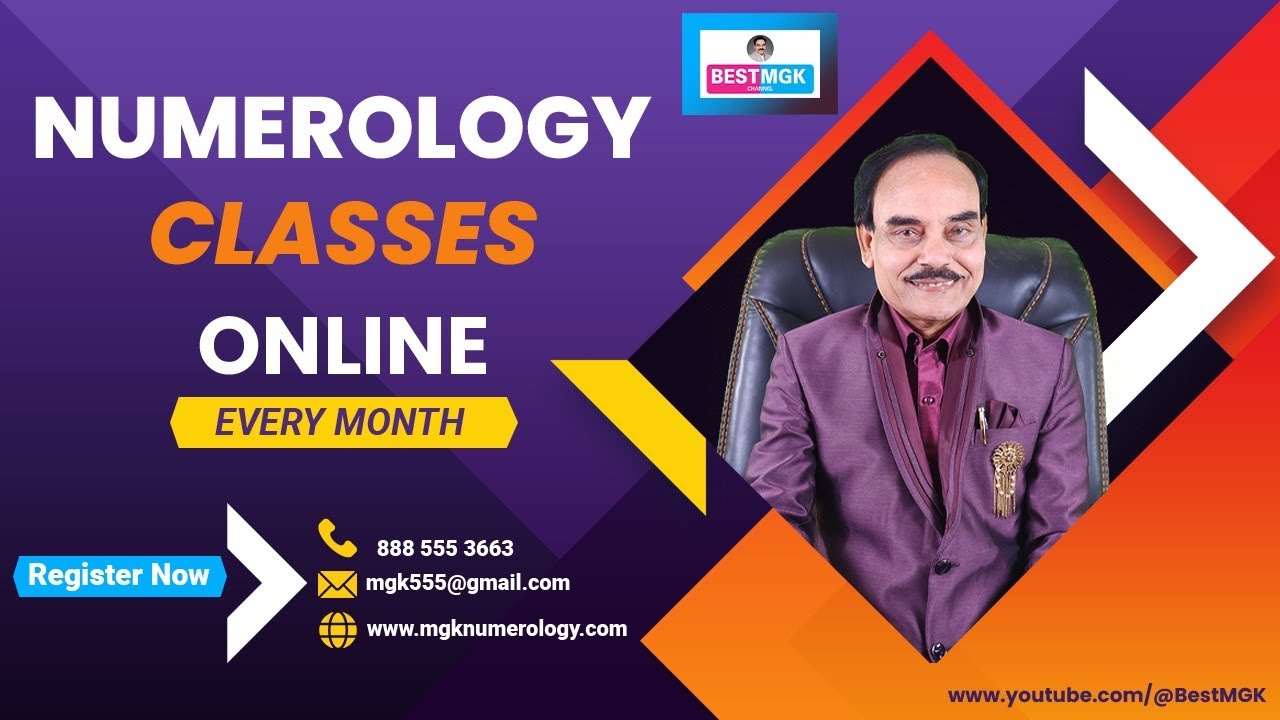 Learn the numerology course from the expert numerologist MGK | Trained 2000+ students - YouTube