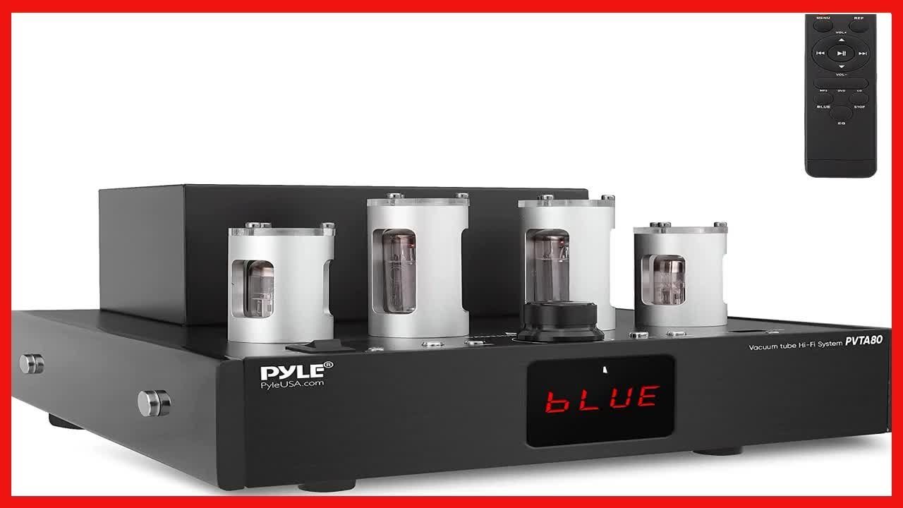 Bluetooth Tube Amplifier Stereo Receiver - 500W Home Theater Audio ...