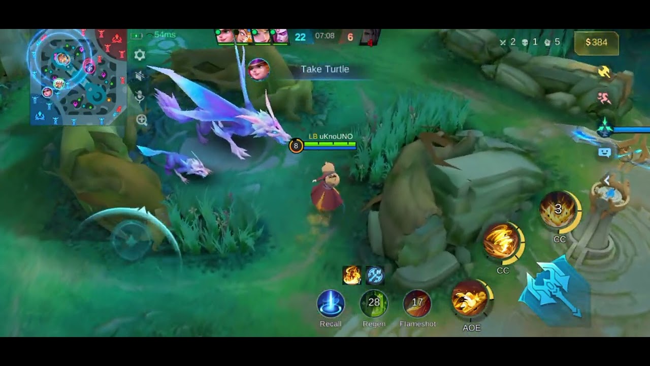 Trying out the new Gaara skin in | Mobile Legends - YouTube