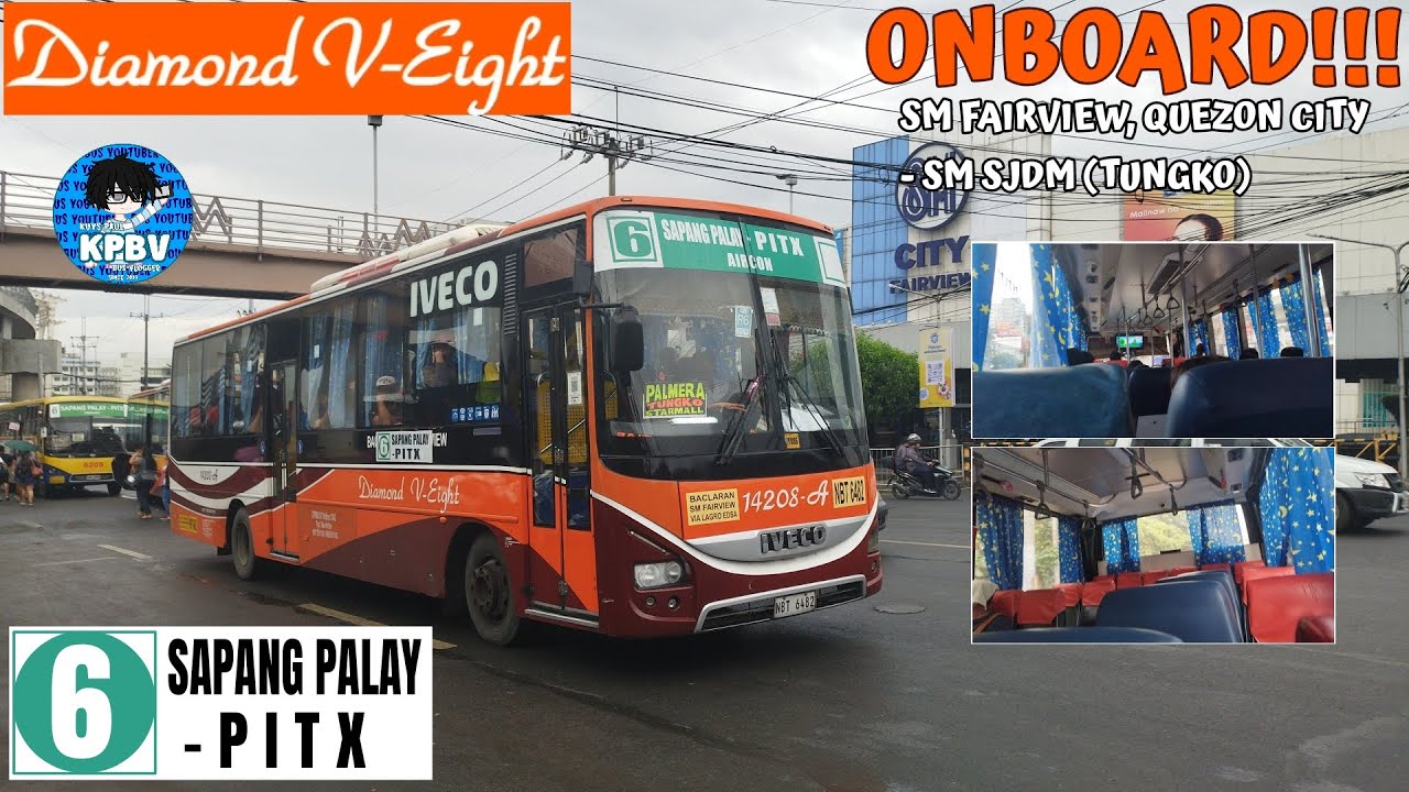 ONBOARD!! Bus Ride Diamond V-Eight 14208-A (Iveco Euromidi SR LF) || SM ...