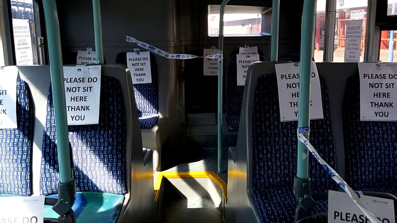 Social Distancing on a London Bus - An example - YouTube