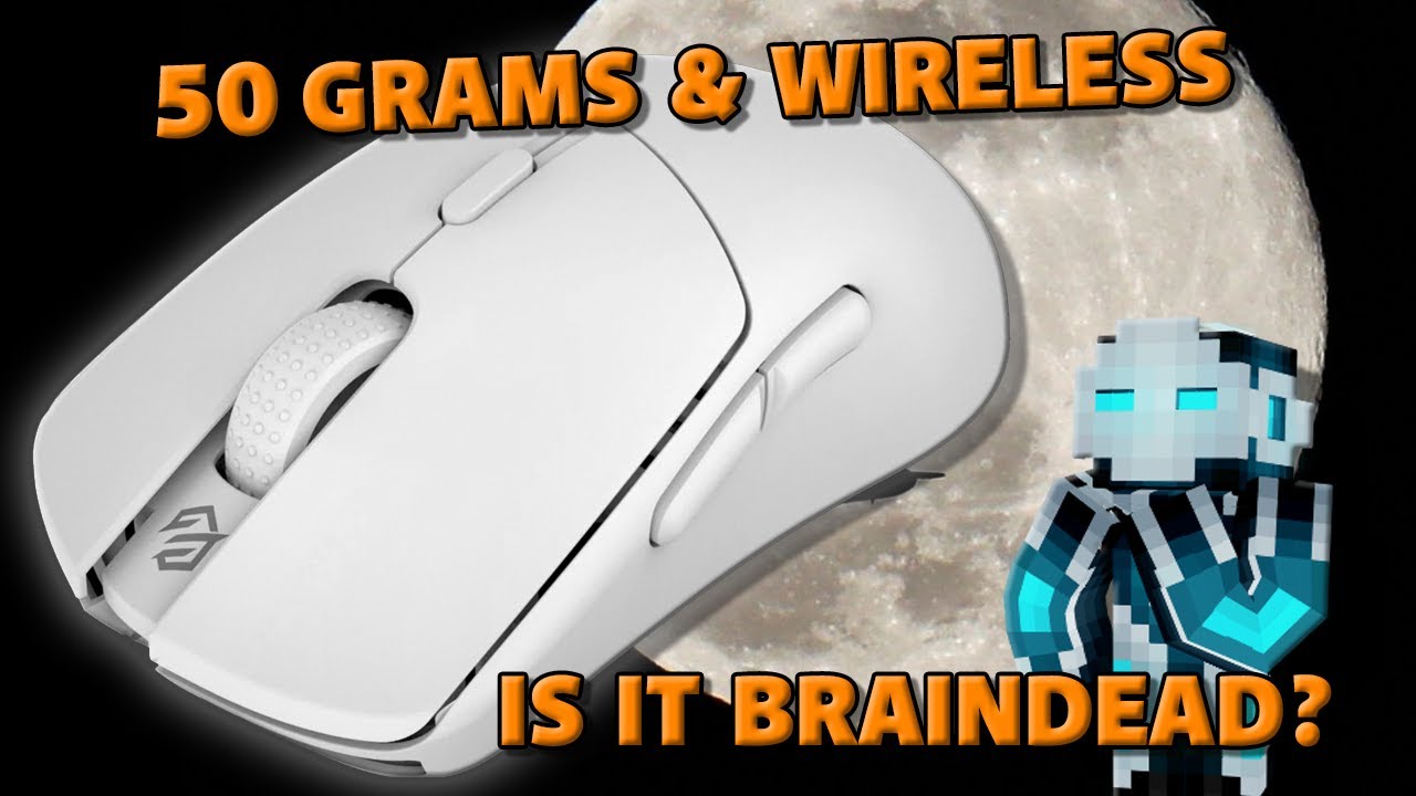 50g Wireless Mouse: G-Wolves Hati S Plus Review - YouTube
