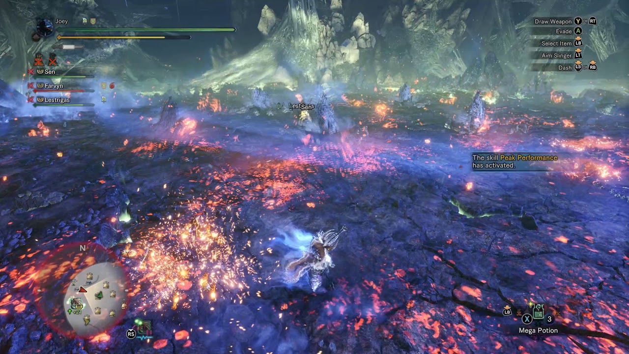 Monster Hunter World | The closest superman dive yet - YouTube