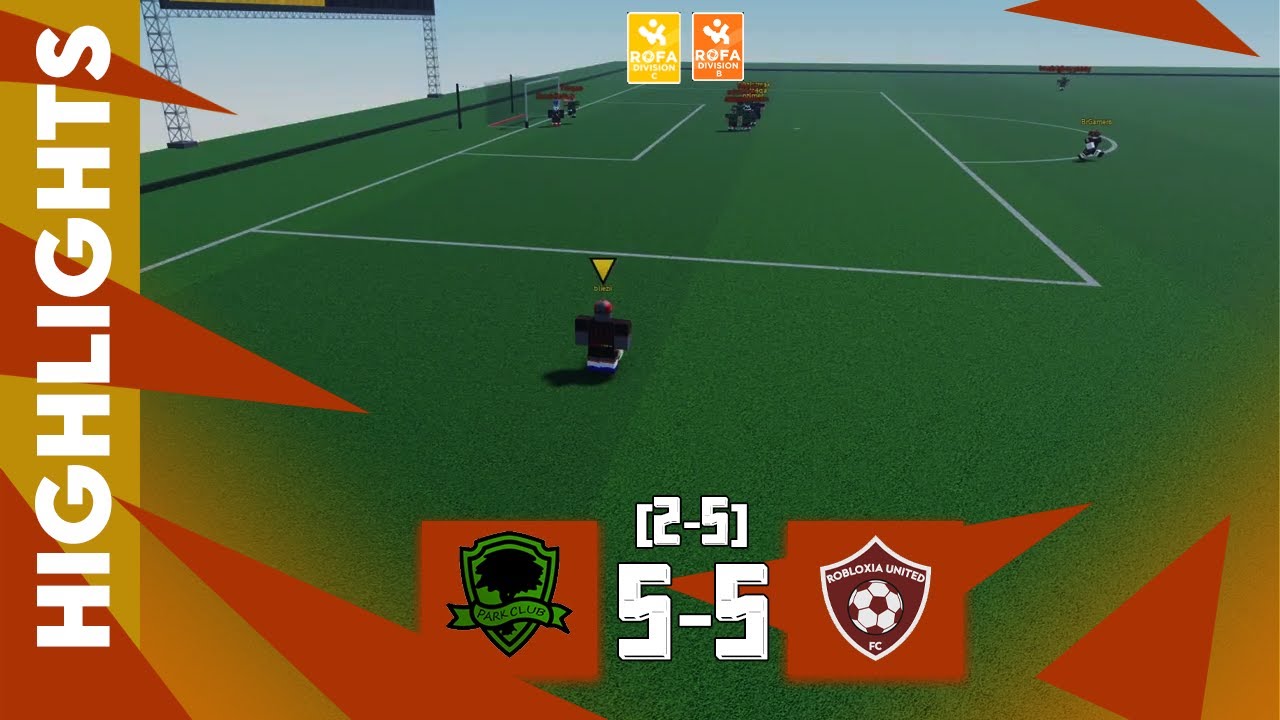 ROFA Season 22 | Division B/C Playoffs | Park Club vs Robloxia United ...