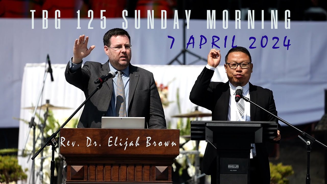 Sunday Morning Message, Rev.Dr. Elijah Brown, General Secretary ...