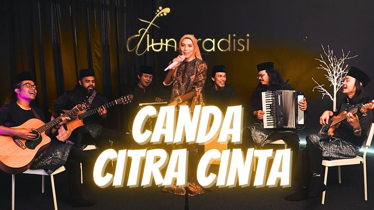 CANDA CITRA CINTA (Acoustic Version) - Hazra & Alun Tradisi - YouTube