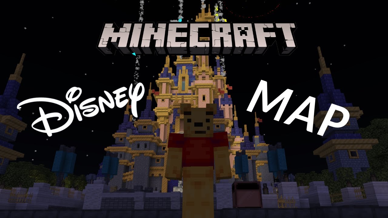 Minecraft Disney Map Review - YouTube