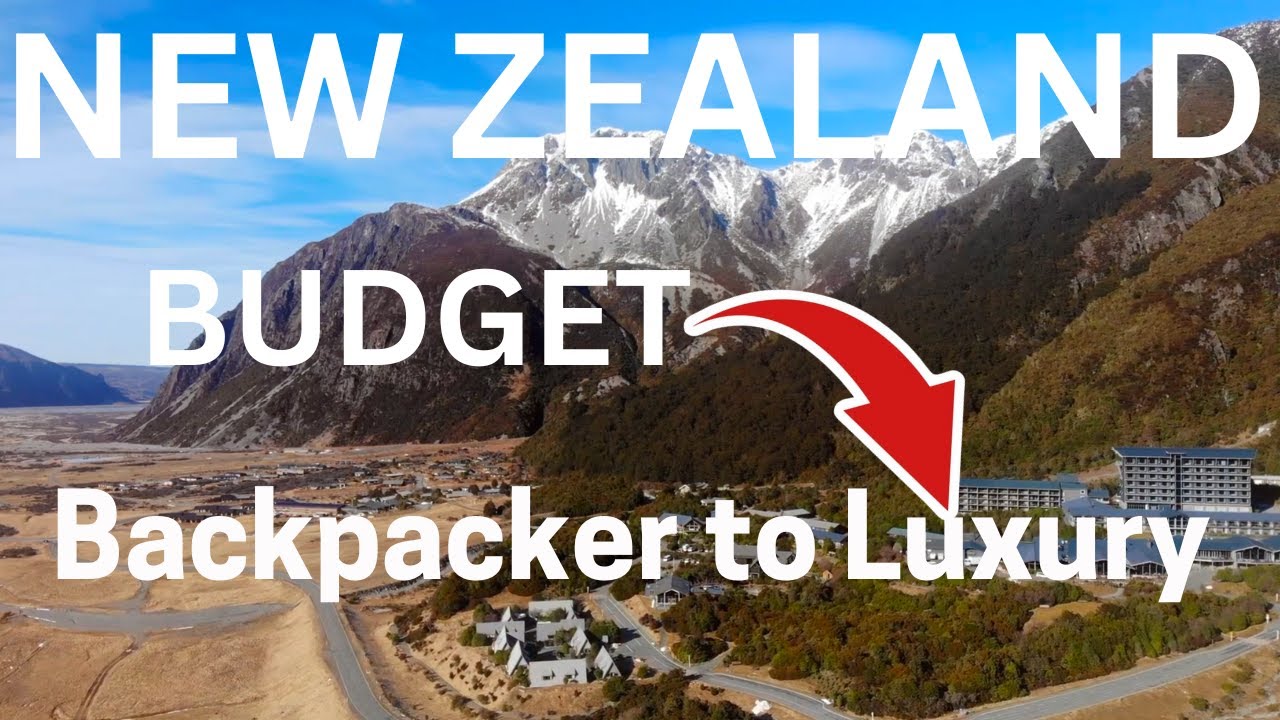 New Zealand : Budget Breakdown from Backpacker to Luxury - YouTube