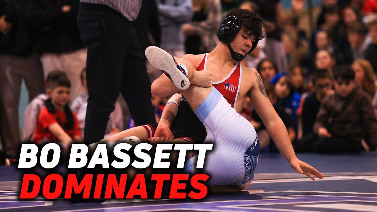 Bo Bassett DOMINATES at FloWrestling Night in America - YouTube