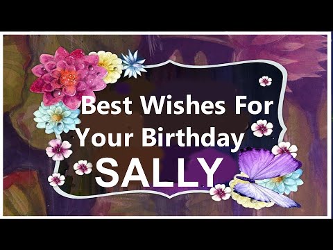 Happy Birthday SALLY - YouTube
