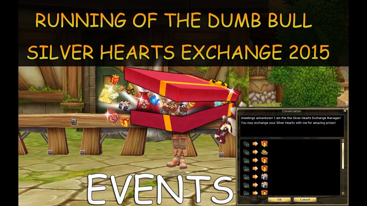 FlyFF - Running of the Dumb Bull & Silver Hearts Exchange 2015 (EVENTS ...
