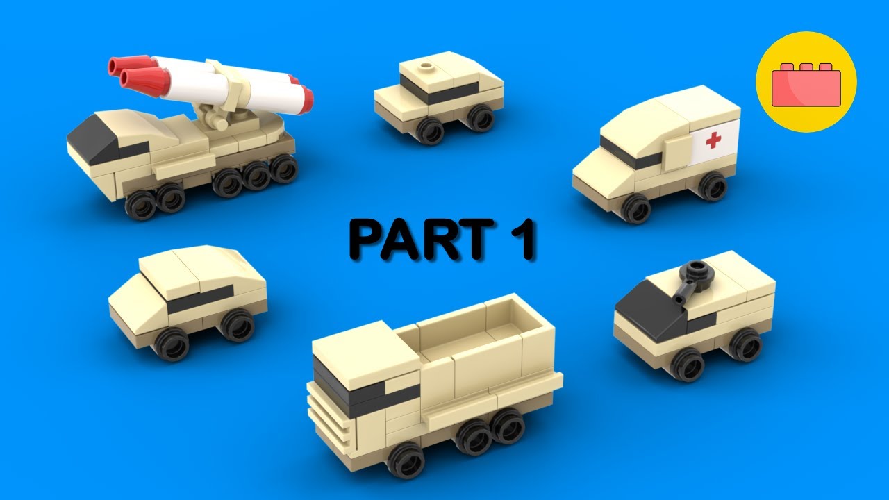 LEGO Microscale Military Vehicles | Part 1 - YouTube
