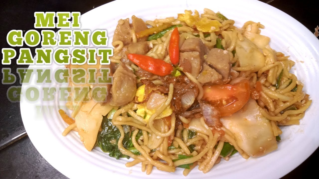 MENU MIE GORENG PANGSIT - YouTube