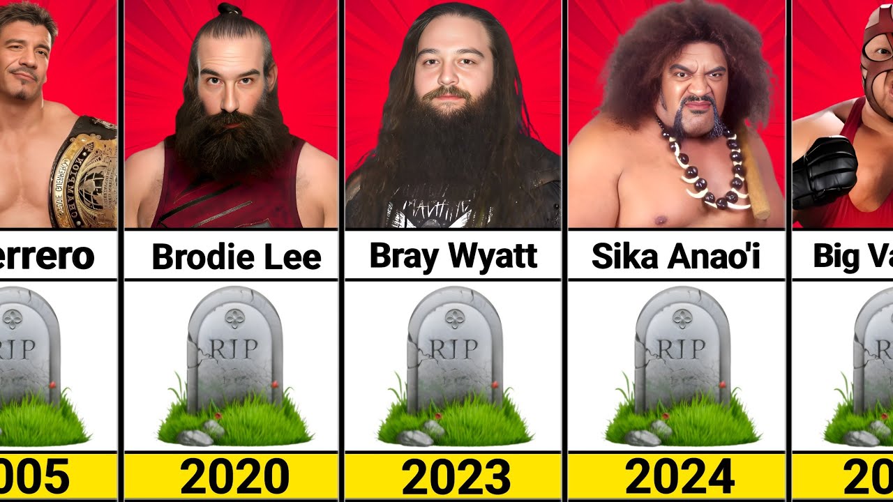 WWE Wrestlers Who Died 1982 - 2024 - YouTube