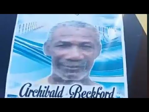 Archibald Beckford(Archy)Wayne Harrison Funeral Services - YouTube