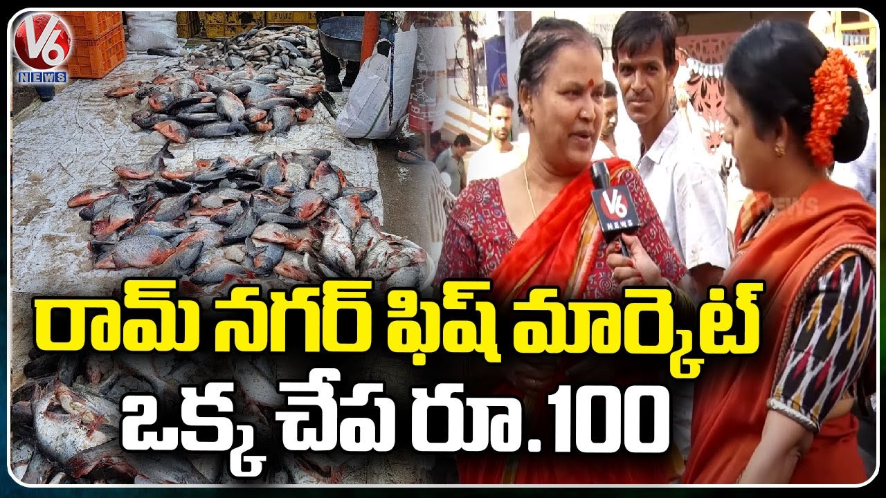 People Throng Ramnagar Fish Market On The Occasion Of Mrigasira Karthi ...