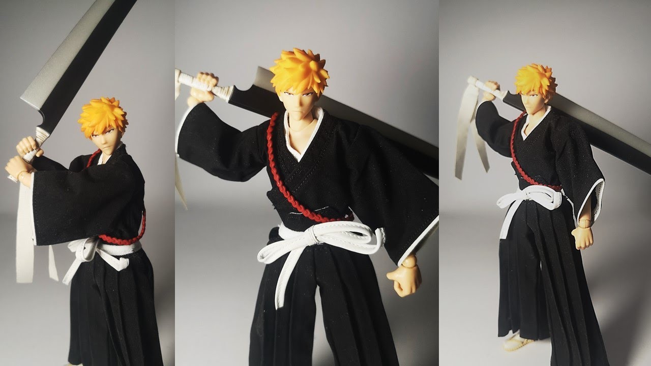POSING Dasin Model Ichigo Kurosaki BLEACH - YouTube