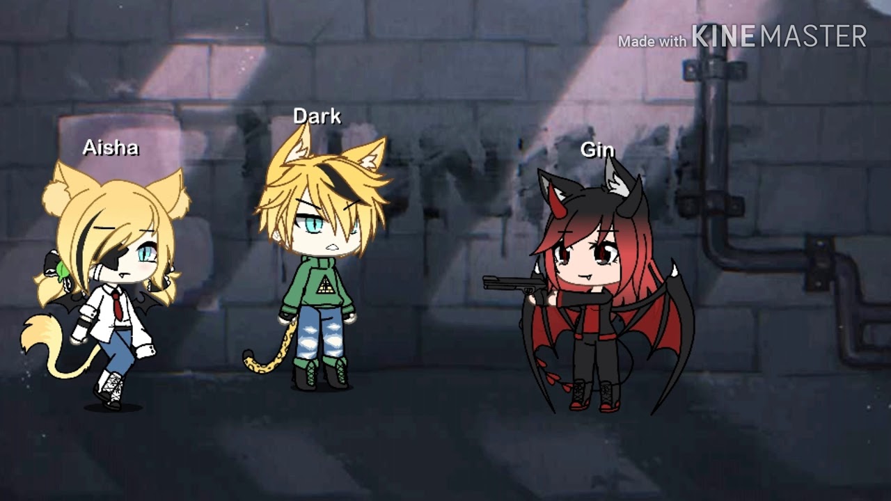 Lion as a girl ||gacha life GLMM||first video - YouTube