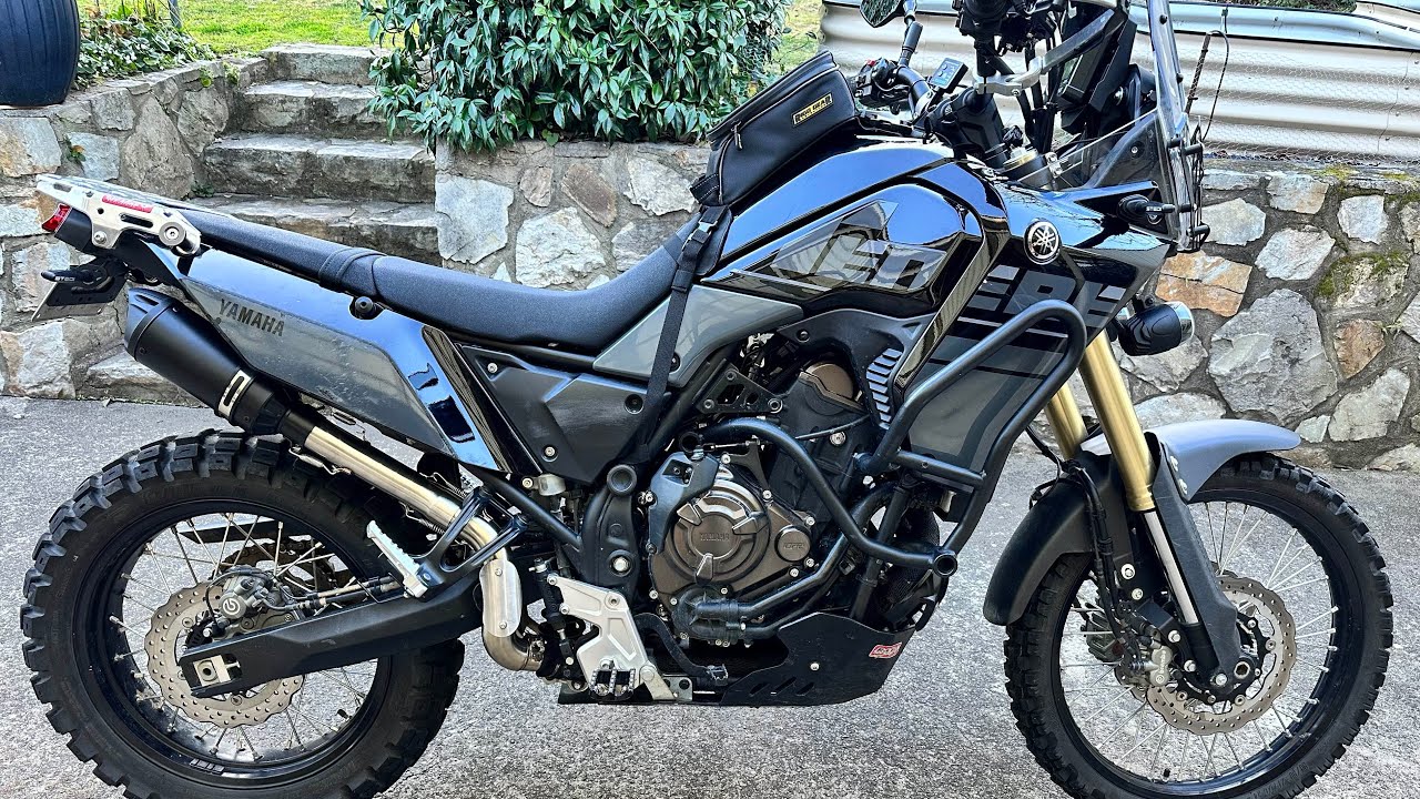 Yamaha Tenere 700 T7 High Mount Exhaust - YouTube