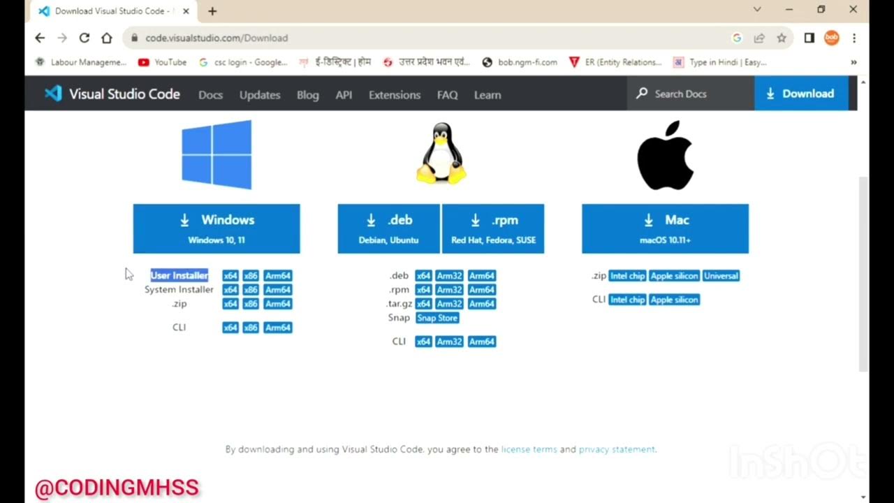 VS CODE DOWNLOAD FOR WINDOWS 10,11 #windows - YouTube