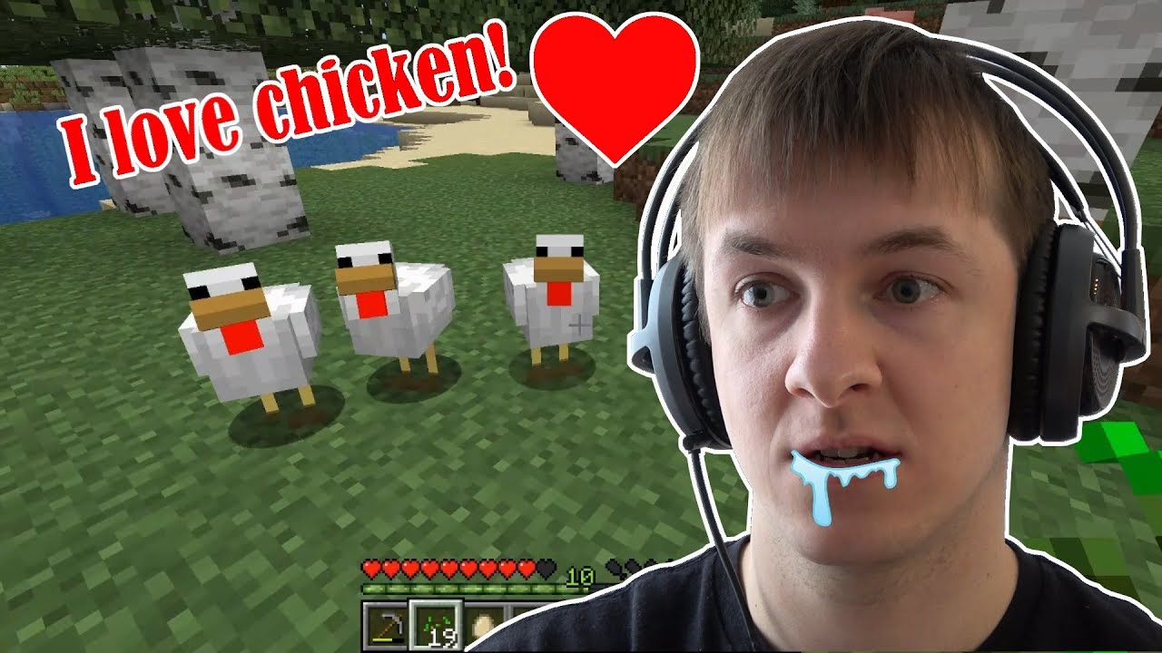 I Love Chicken! Minecraft Let's Play - YouTube
