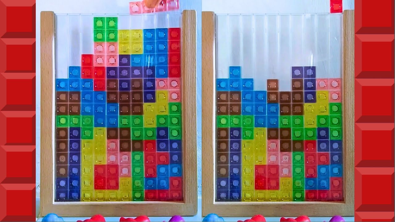 Tetris Art: Creating Mesmerizing Visuals Using Falling Blocks - YouTube