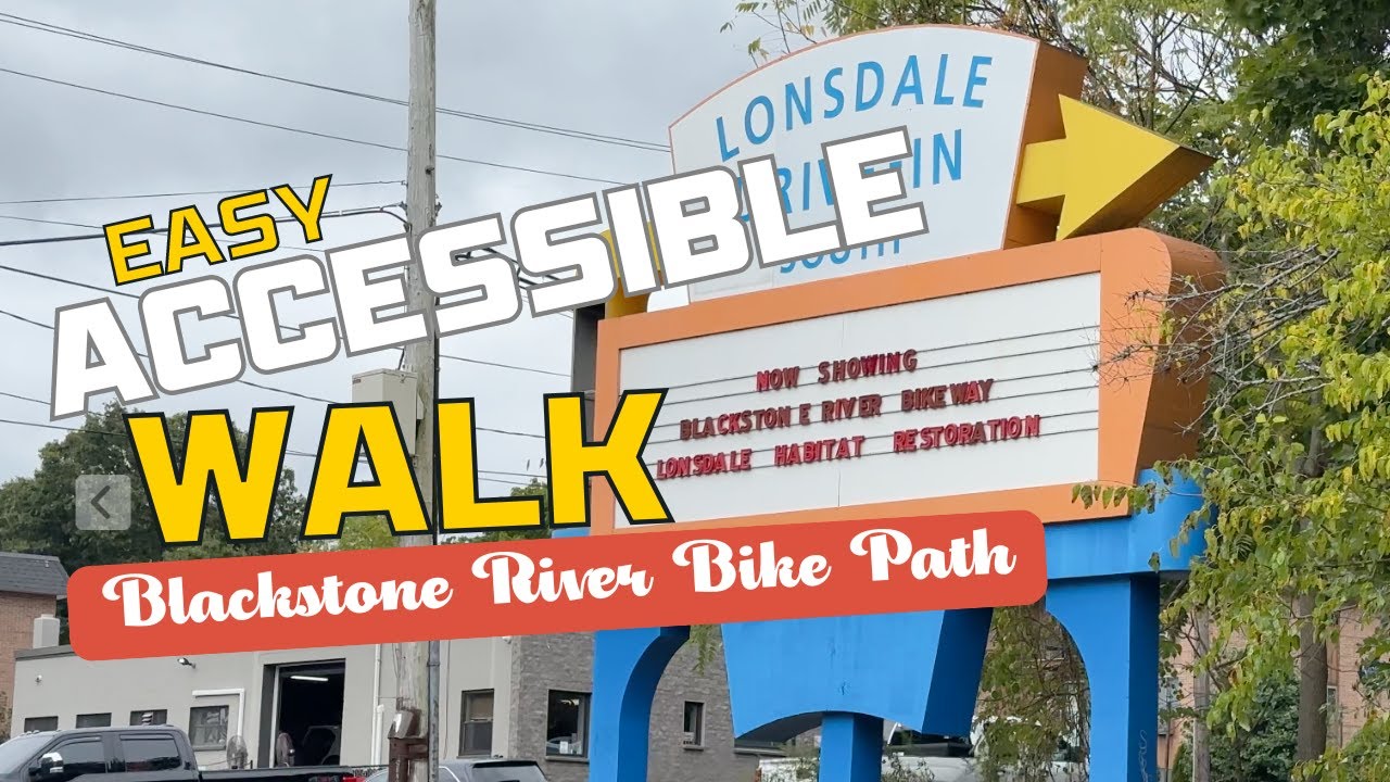 Easy Accessible Walk on the Blackstone River Bike Path in Cumberland ...