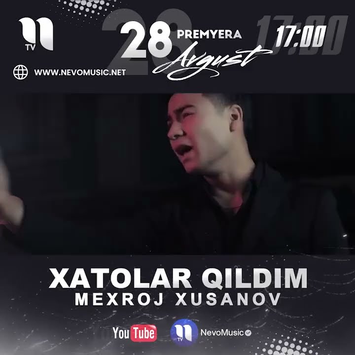 Mexroj Xusanov - Xatolar qildimClipmaker: Shohrux VafoyevMusiqa - YouTube