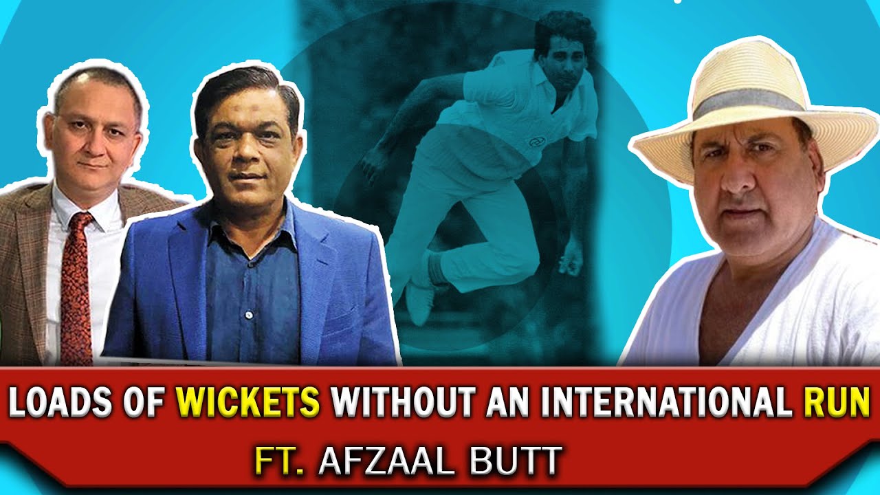 Loads of wickets without an international run- Afzaal Butt | Caught Behind - YouTube
