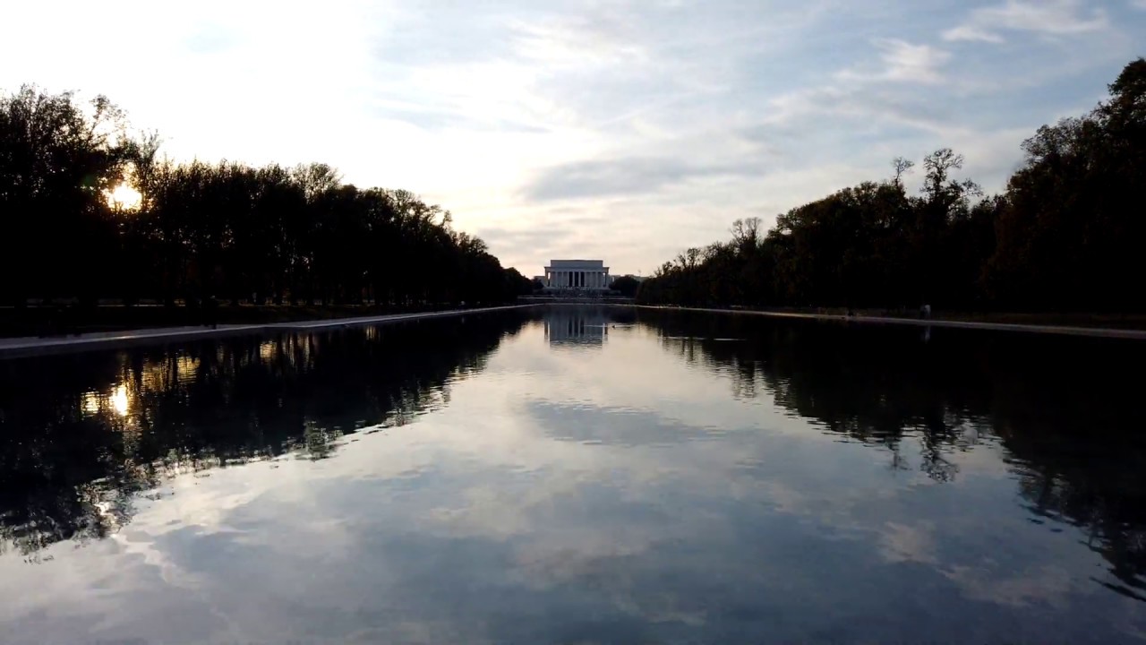 Washington DC Reflective Pool | DJI Osmo Pocket - YouTube
