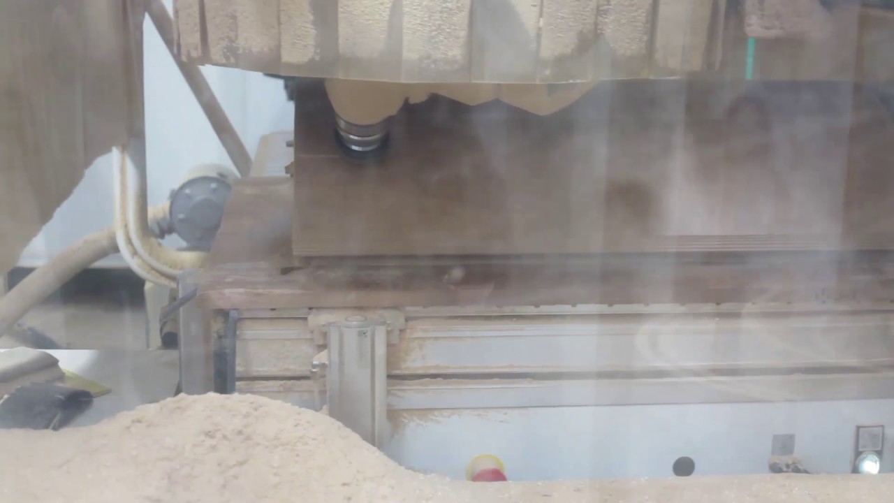 Scm Record 110 Prisma 5 Axis CNC Router - YouTube