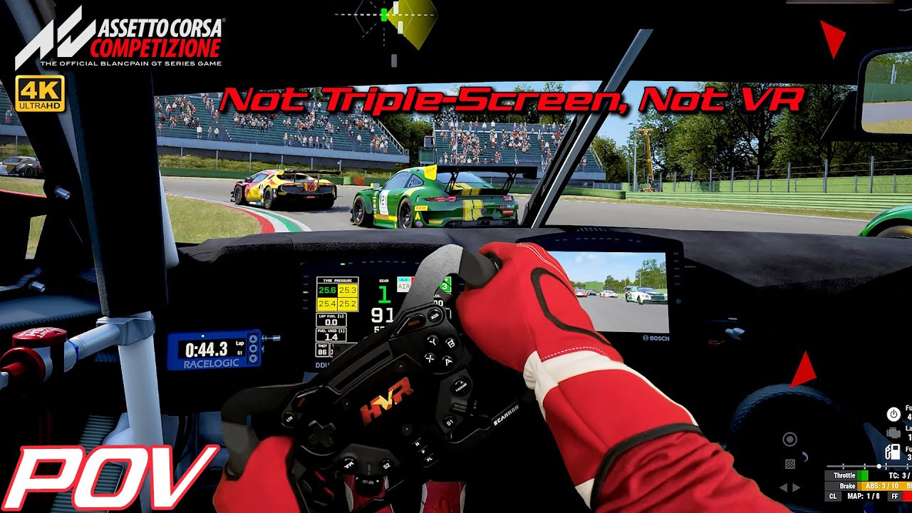 POV | Not Triple-Screen, Not VR - Assetto Corsa Competizione | HVR Hung ...