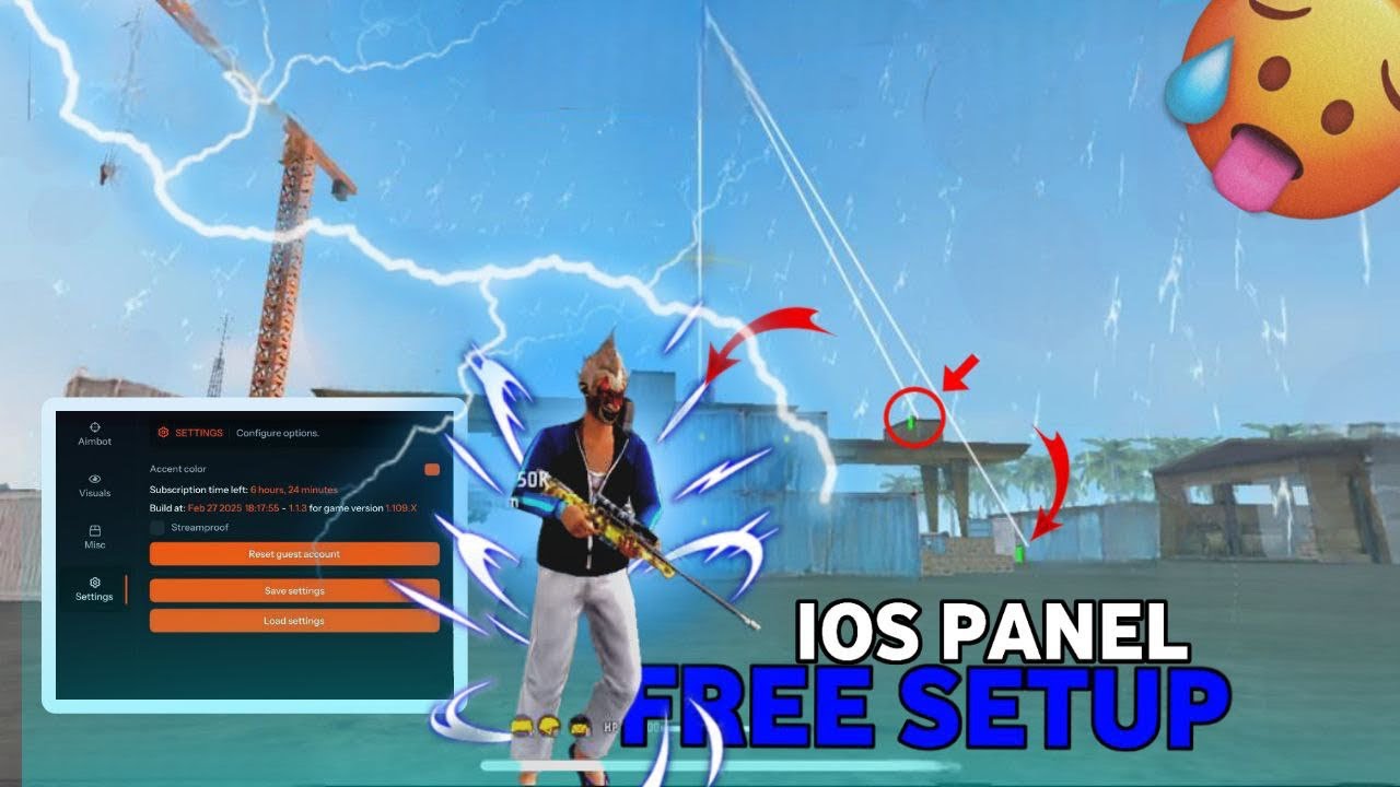 FREE FIRE IOS PANEL OB48 UPDATED 100%👺- ALL DEVICE WORKING 🔥SCRIPTABLE PANEL - YouTube