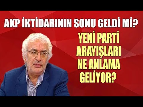 Yeni partiler AKP’nin sonu olur mu? Orhan Bursalı yazdı.